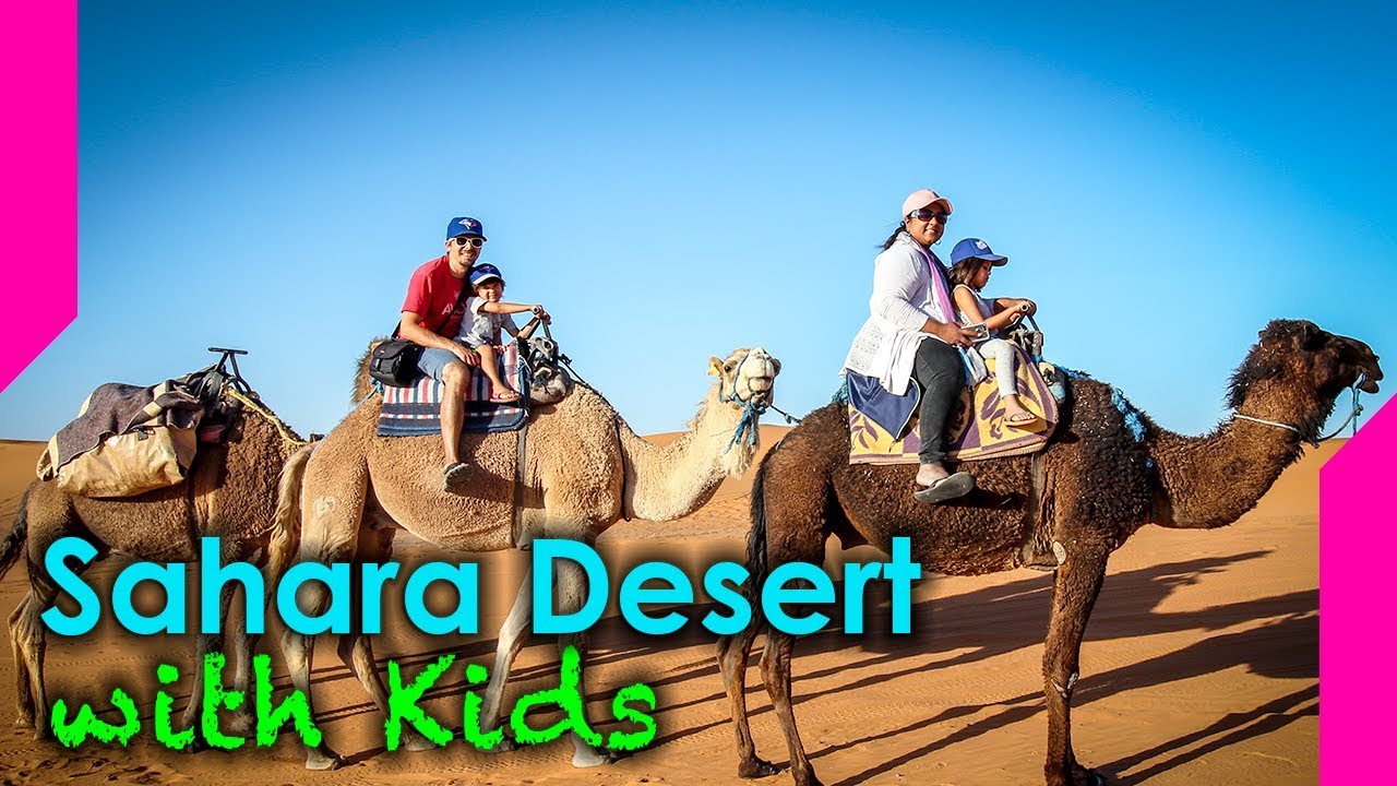 Driving into the Desert in Morocco with Kids - YouTube