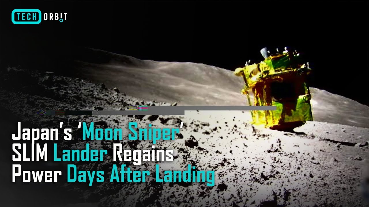 Japan’s ‘Moon Sniper’ SLIM Lander Regains Power Days After Landing ...