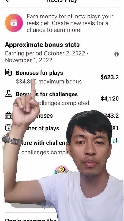 Magkano ang Kita sa FACEBOOK REELS AND FACEBOOK BONUS | Sahod sa Facebook REELS VIDEOS #fbreels ...