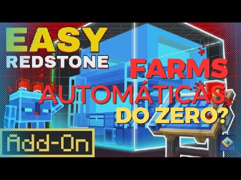 EASY REDSTONE O MELHOR ADDON DE FARMS PARA MINECRAFT BEDROCK! - YouTube