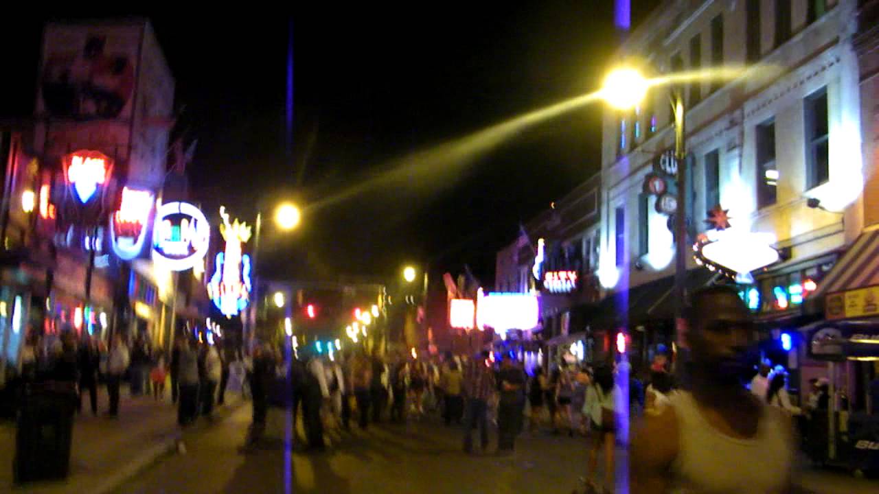 Memphis - Beale Street by Night - YouTube
