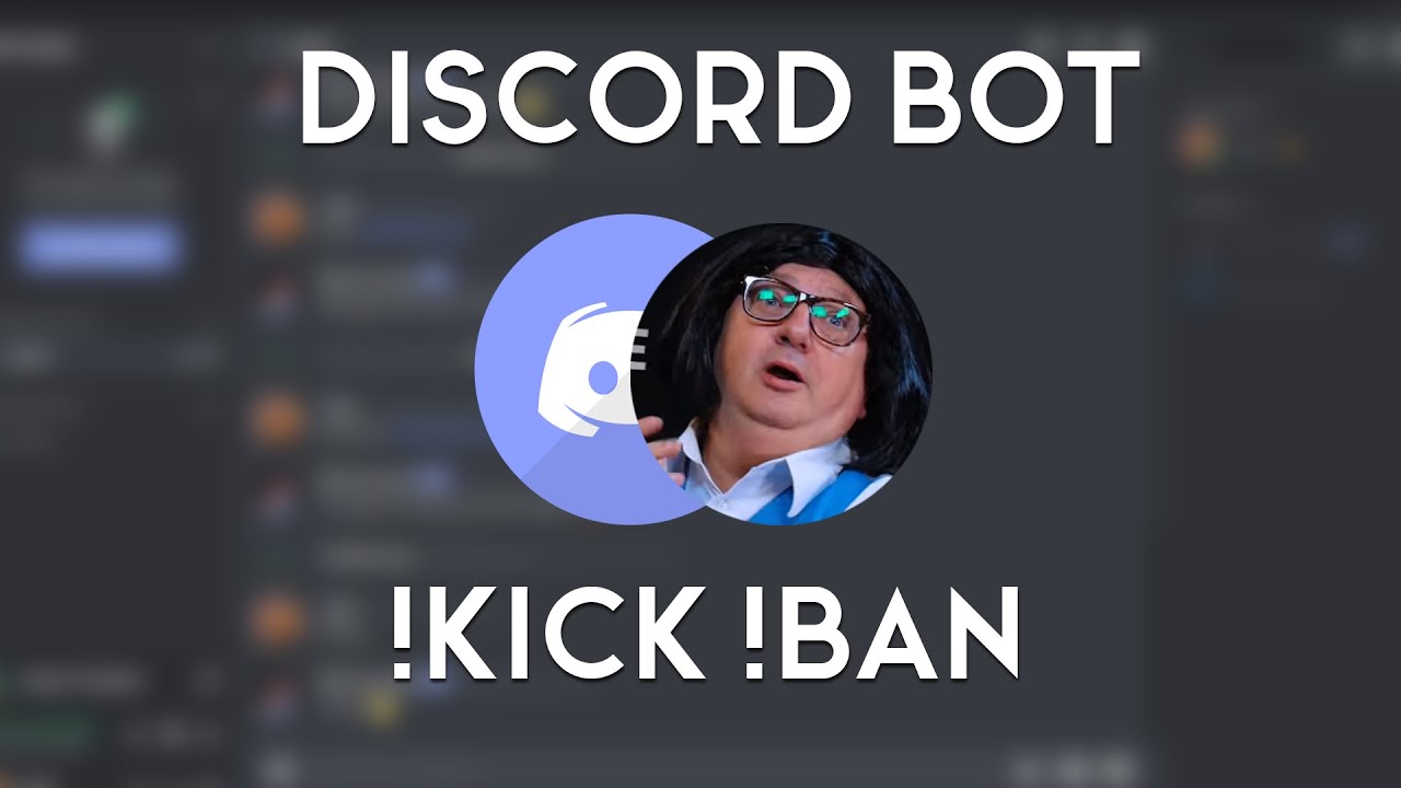 DISCORD - Bot simples para discord !kick !ban !teste - #001 - YouTube