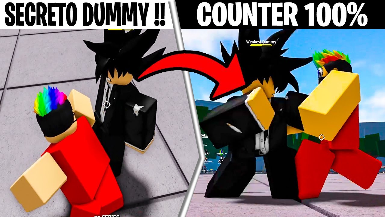 REVELANDO EL SECRETO DEL DUMMY !(COUNTER DEL DUMMY 100% EFECTIVO) Roblox The Strongest ...
