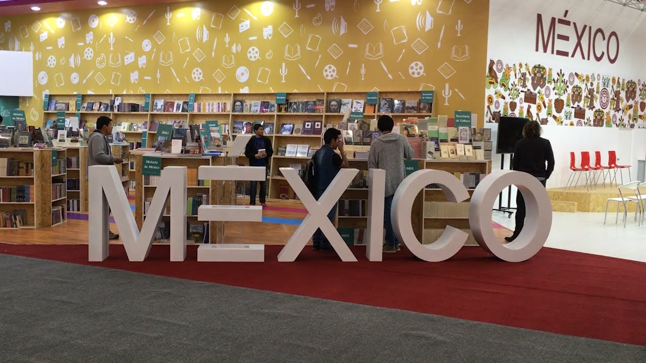 Conozca el stand de México, el país invitado a la FIL 2017 - YouTube