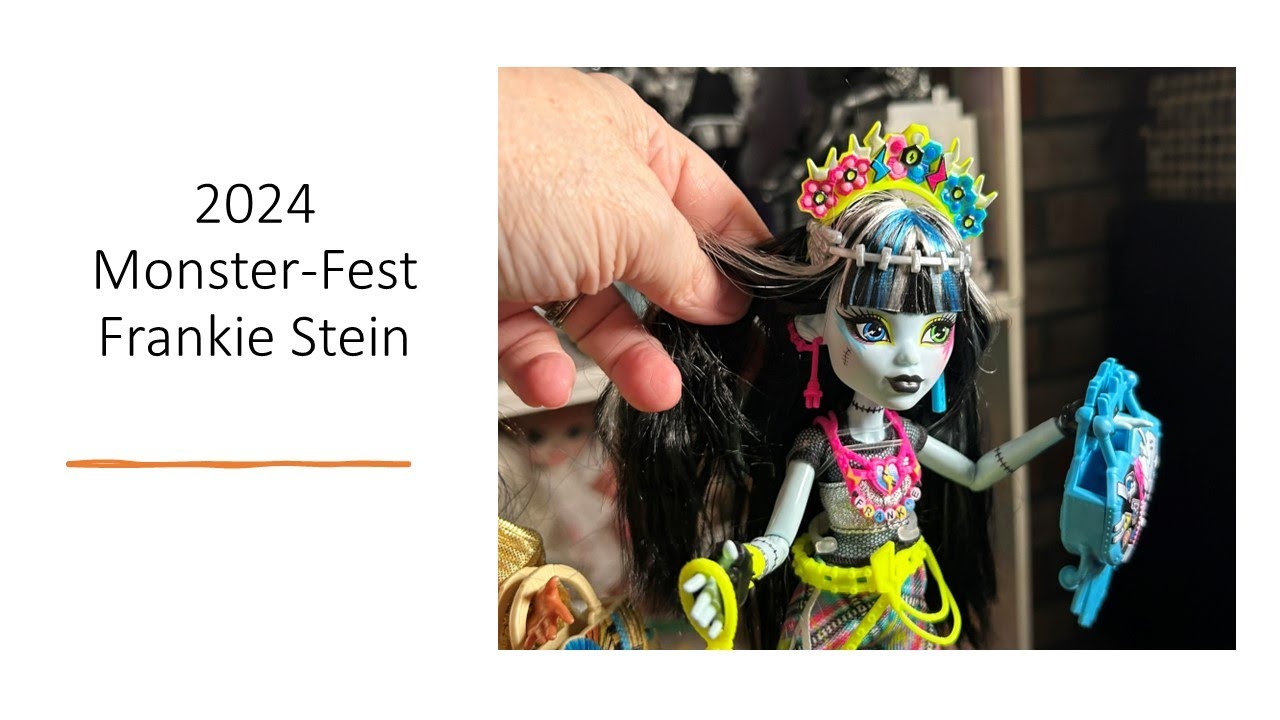A little Disspointing - Monster Fest Frankie Stein 2024 Doll Review ...