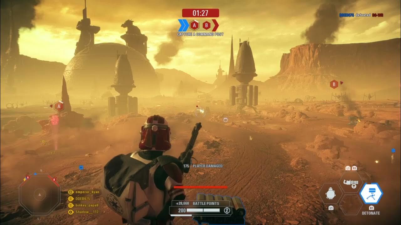 Starwars Co-op battle - YouTube