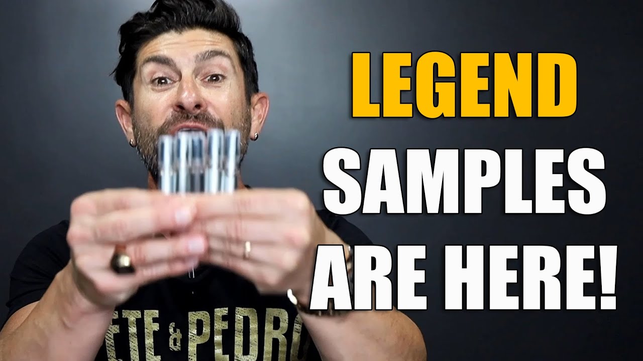 LEGEND Samples Are Here! The Best Way To Try A Cologne First - YouTube