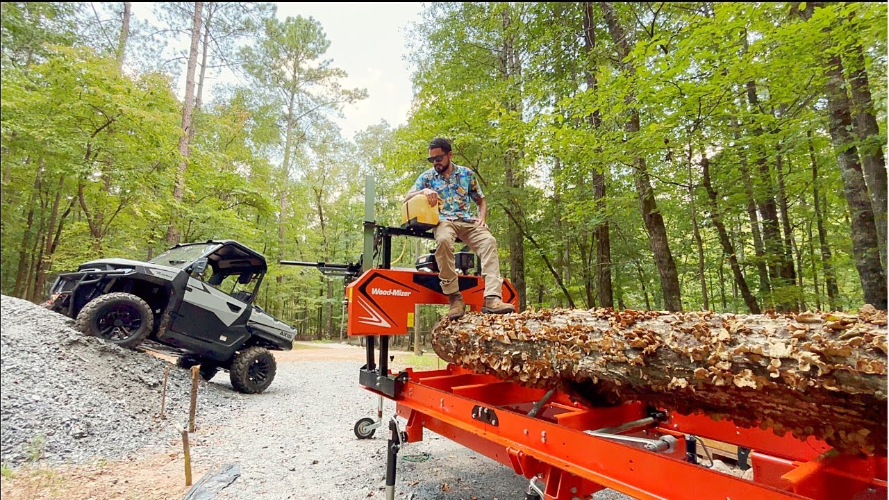 HARD WORK and HARD HEADS Combined! Making our Own Lumber is SO ...