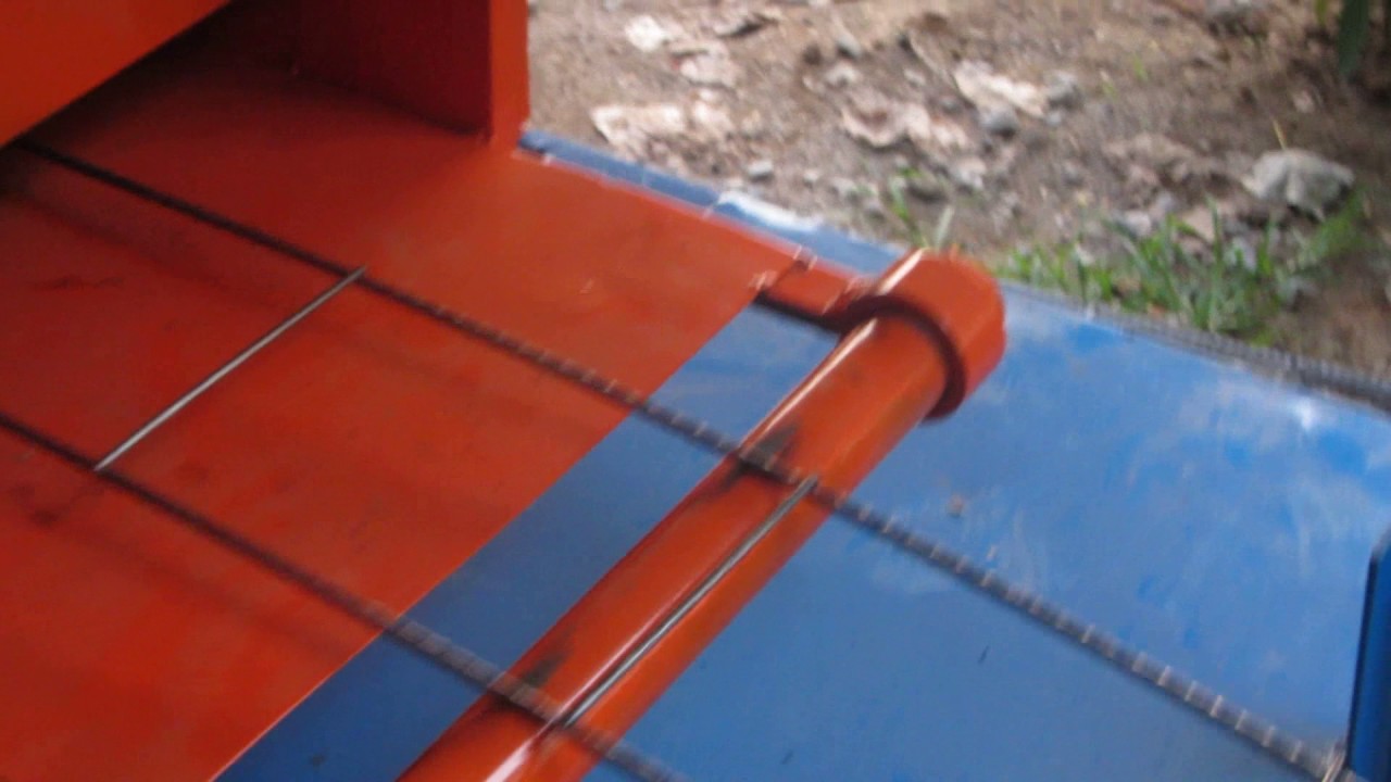 Brick Force Mesh Welding Machine - YouTube