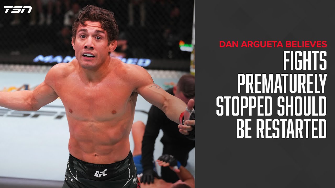 Dan Argueta believes fights prematurely stopped by referee should be ...