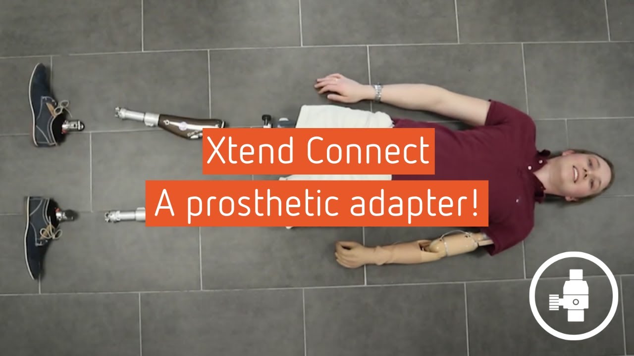 Xtend Connect - a prosthetic adapter! - YouTube