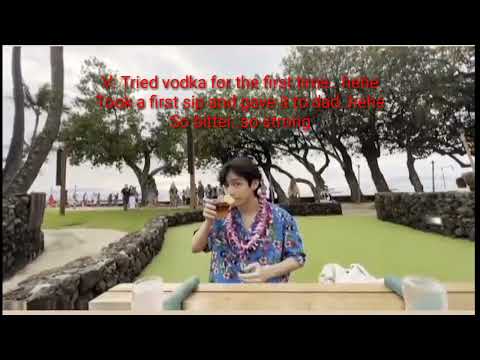 121321 Taeyhung first time drinking Vodka #bts#v#taeyhung#instagram