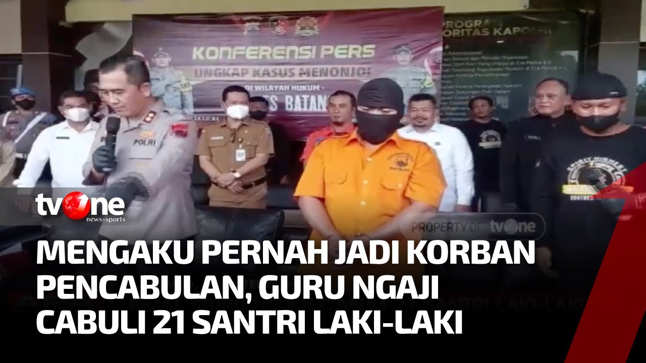 Bejat! Guru Ngaji di Batang Cabuli 21 Santri Laki-laki | AKIP tvOne ...