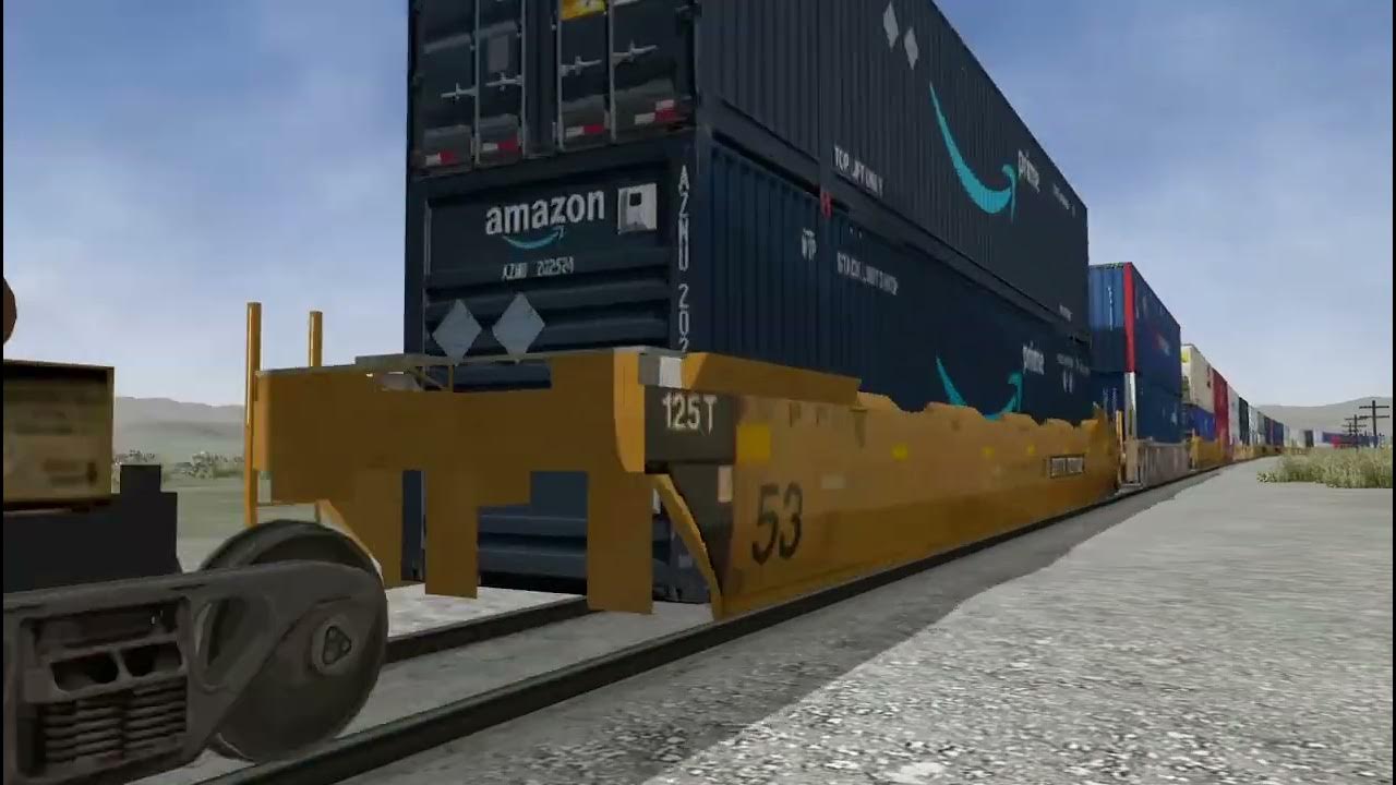 ORTS: High Speed UP C45AH #2735 Tier 4 GEVO EB ZBRG1B-02 At Wellington, UT - YouTube