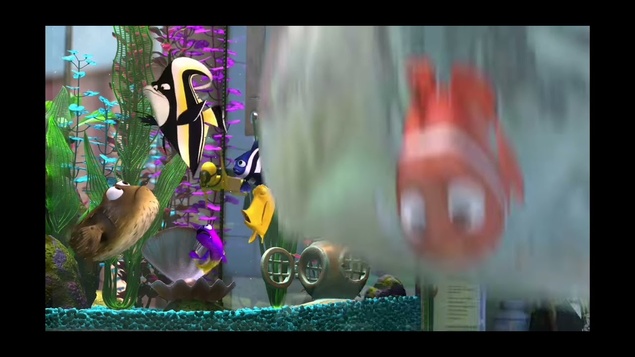 Finding Nemo Angry Girl Happy Dad Darla Fish 🐠 Shake - YouTube