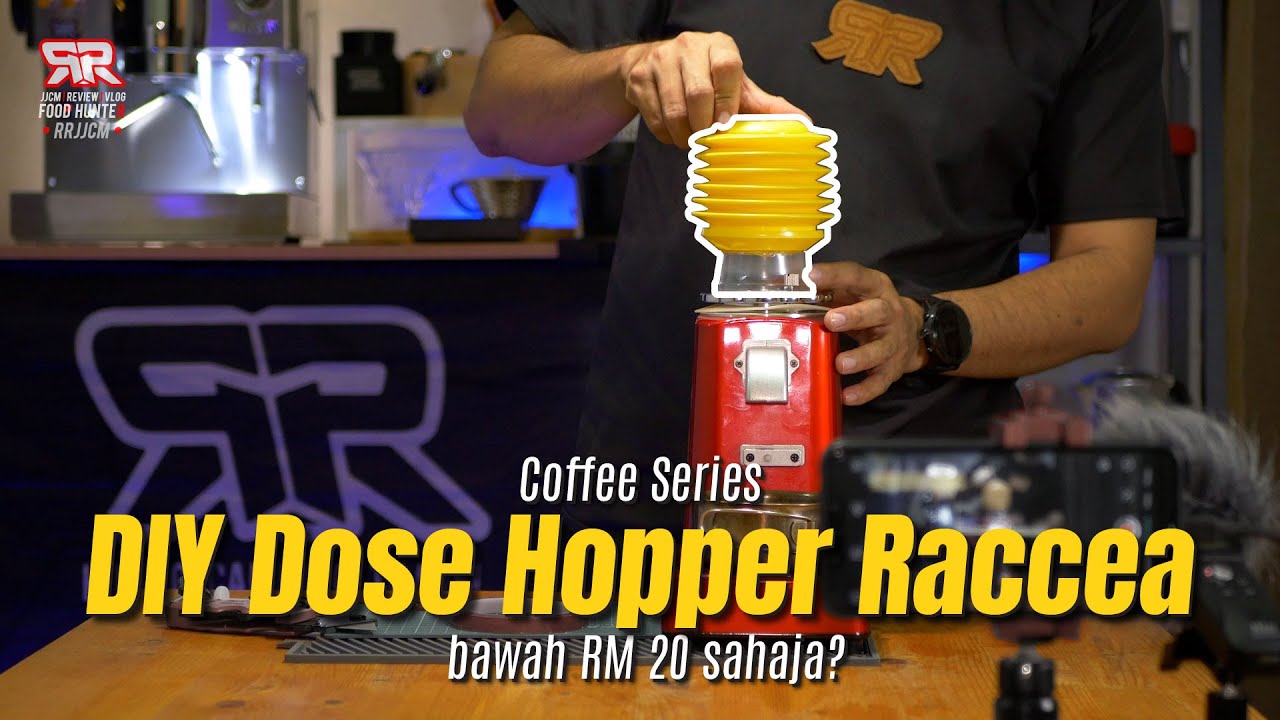 DIY Single Dose Hopper Raccea 60mm Flat Burr Coffee Grinder bawah RM 20 ...