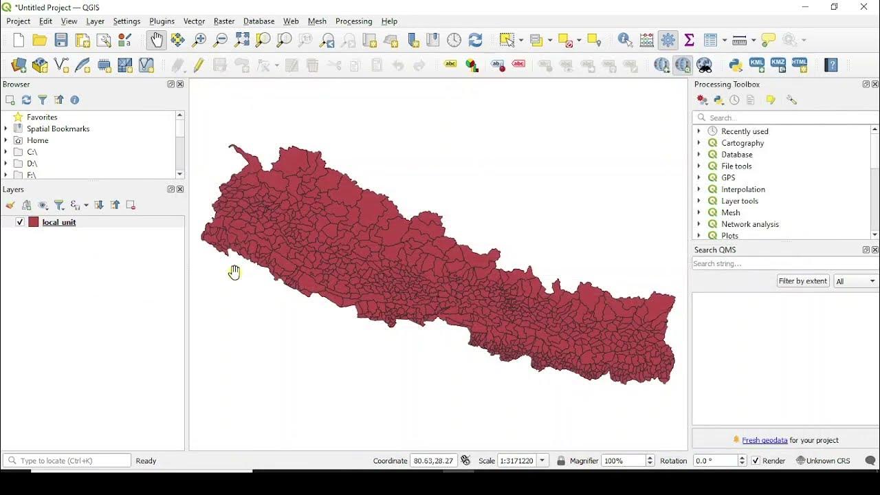 Download Shape file of Nepal || Shp file of Nepal || Local Unit of ...