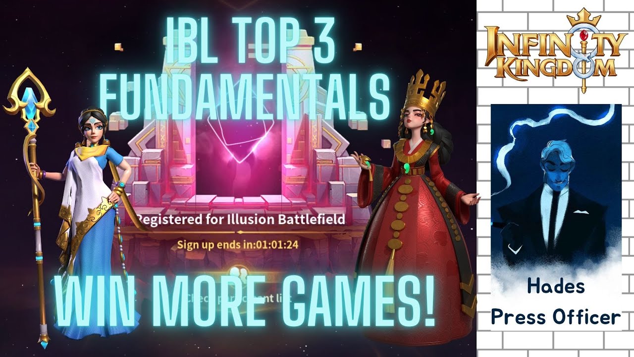 (Hades Guide) IBL Top 3 Fundamentals To Win - Infinity Kingdom - YouTube