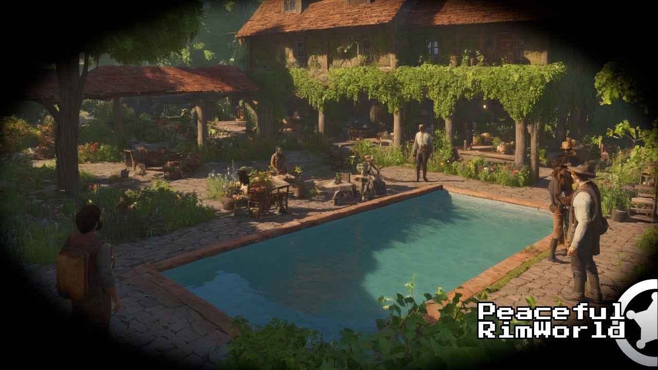 RimWorld Peaceful Colony | Hospitality Mods | Serenity Springs (4 ...