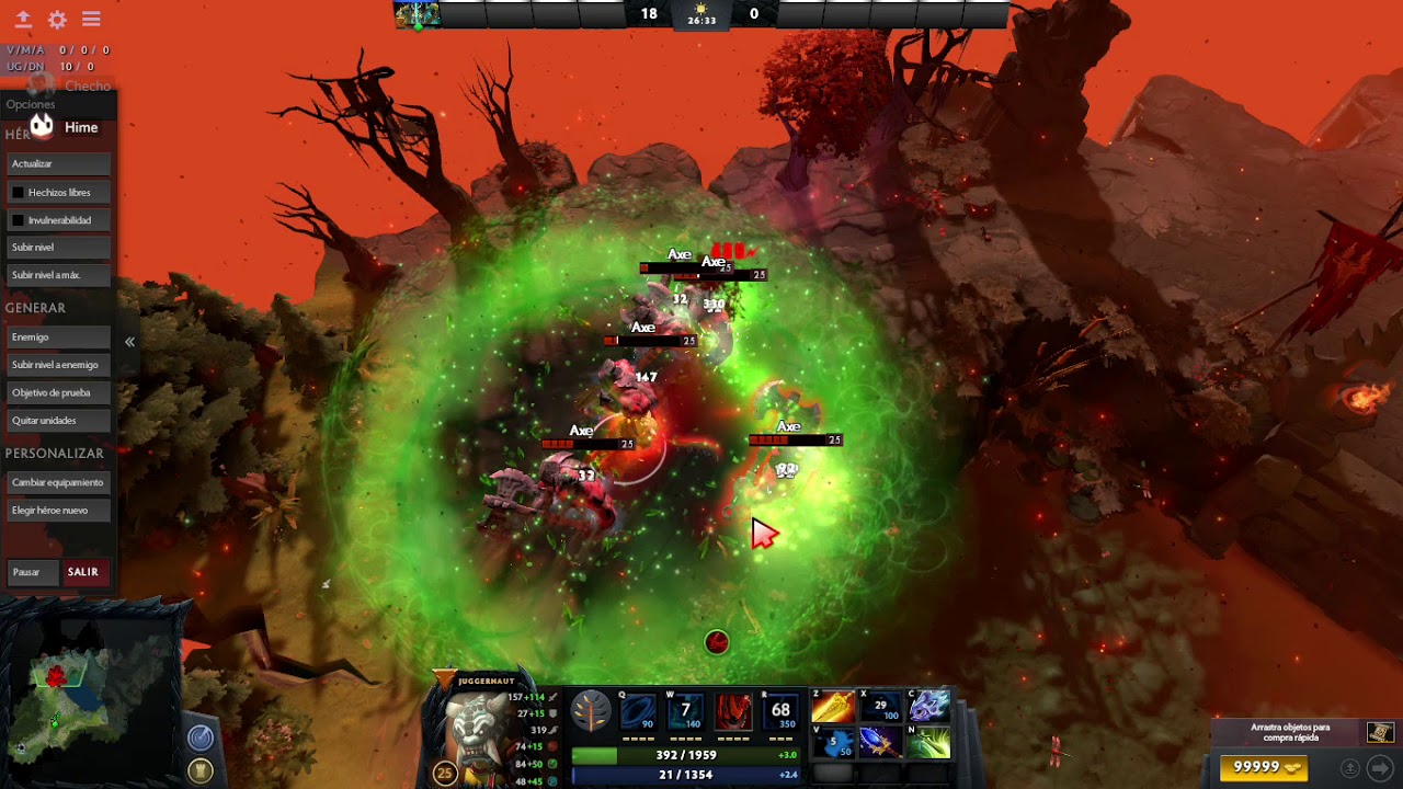 Juggernaut sword /w full kinetic gem - Dota 2 - YouTube