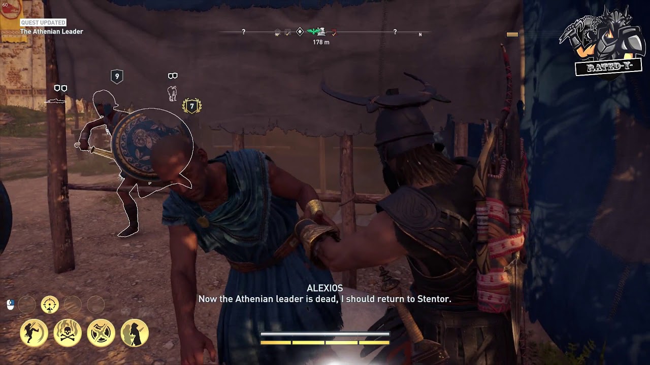 Assassin's Creed Odyssey Find and Kill the Athenian Leader of Megaris ...