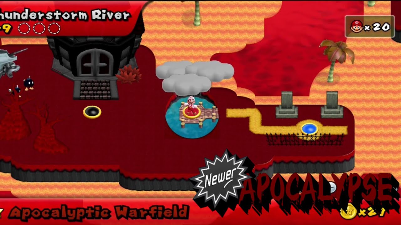 Newer Apocalypse SMBW #3 Walkthrough 100% (No Damage) - YouTube