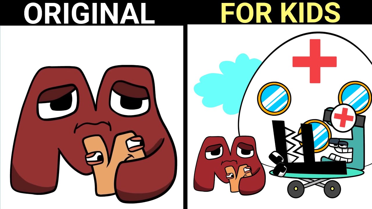 F on HOSPITAL ALPHABET LORE | ft. NUMBER LORE (ASMR) - YouTube