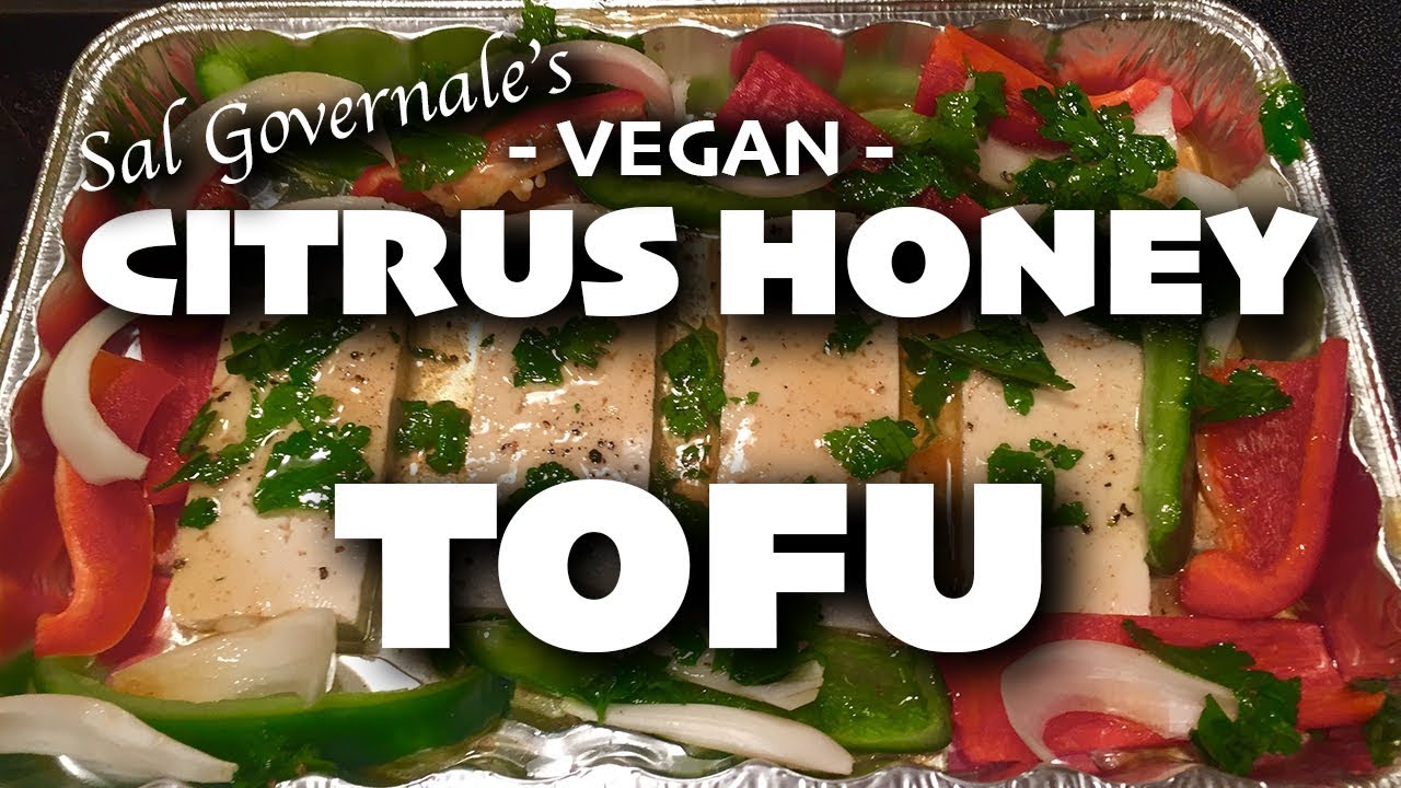 Citrus Honey Tofu with Papa Governale - YouTube