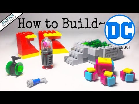 How to Build- DC Comics - YouTube