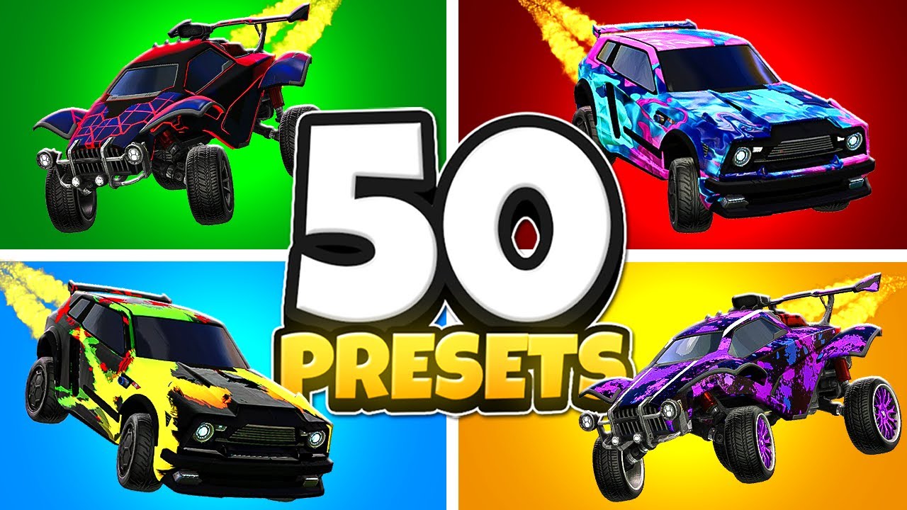 50 BEST PRO ROCKET LEAGUE CAR DESIGNS (Fennec + Octane!) - YouTube