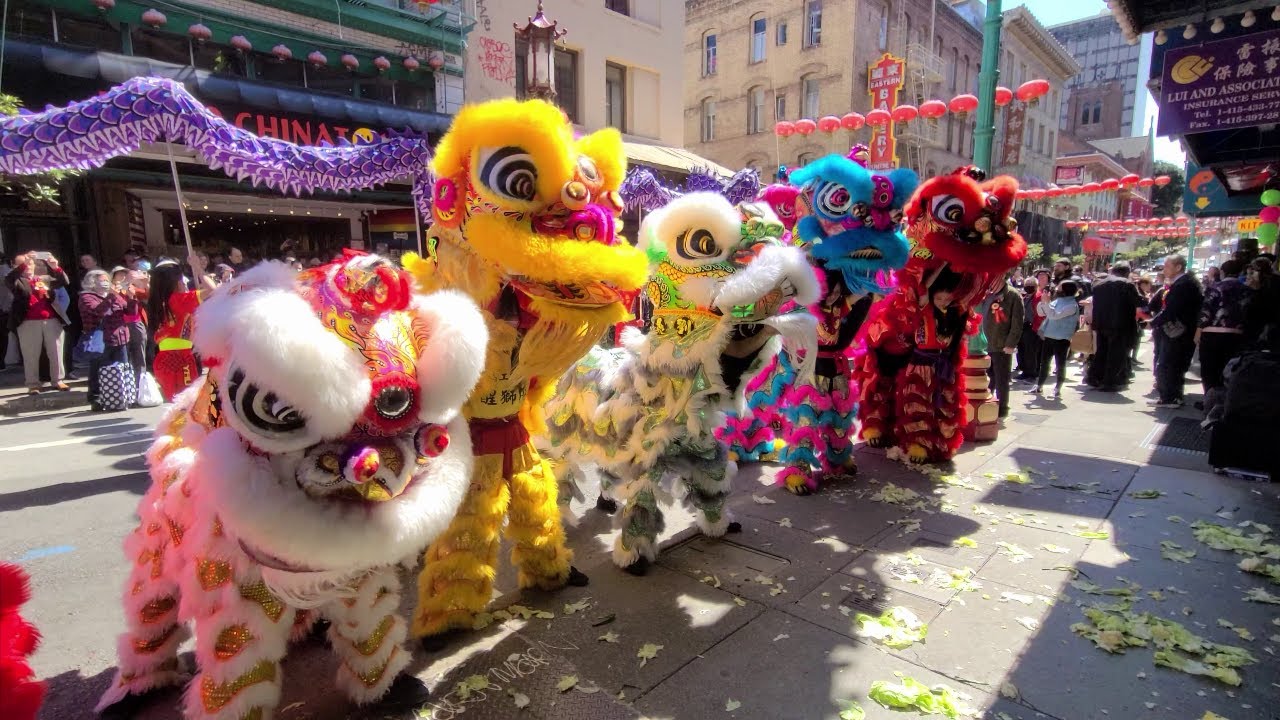 YKM SF Lion Dance 2023 - YouTube