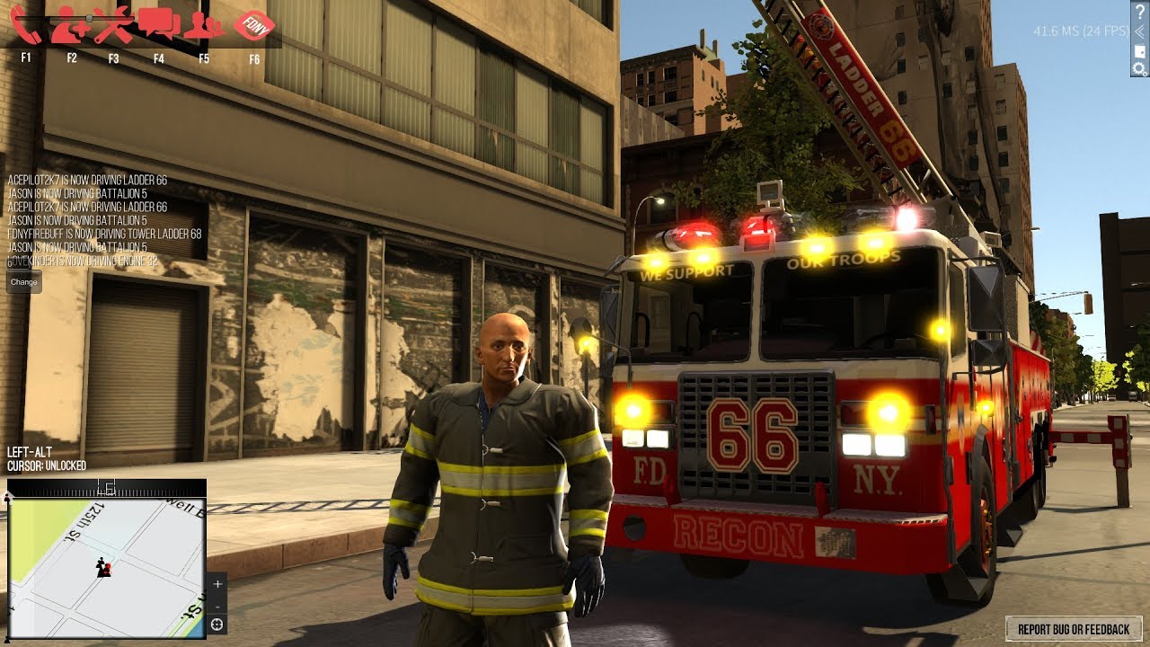 EmergeNYC Multiplayer Player Day 12 | Third Person Game Play | FDNY ...