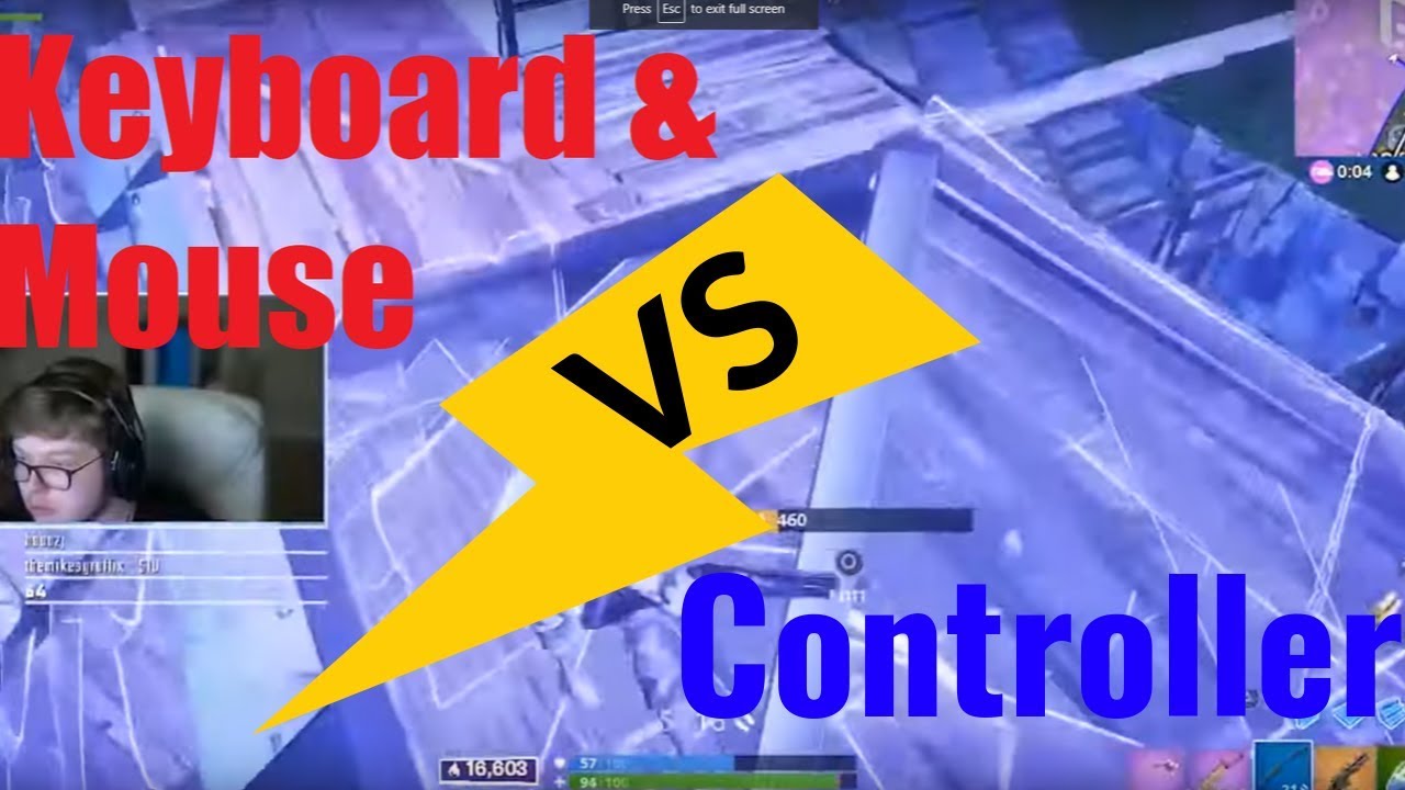 Keyboard & Mouse VS Controller in Fortnite ! Let's find out! - YouTube