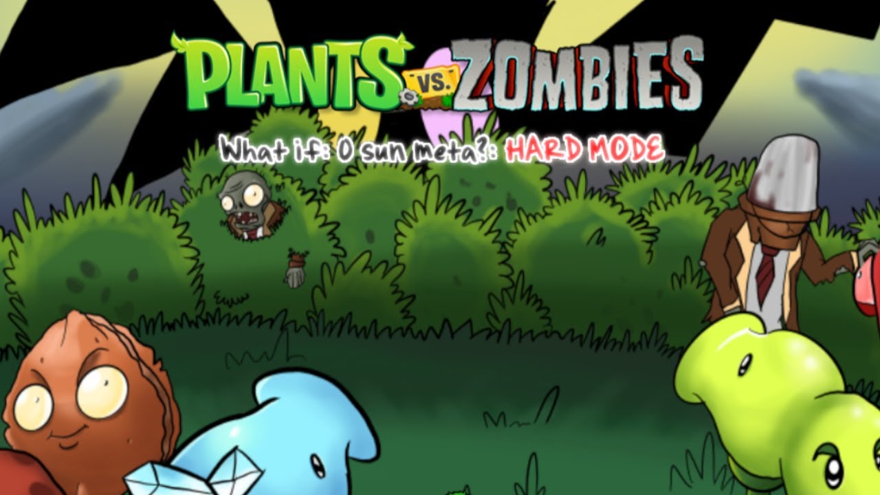 PVZ What if 0 sun meta? | All Adventure Levels | 1K Subs Special - YouTube