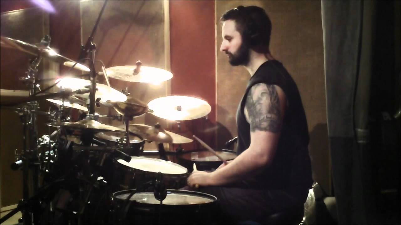 Sean Lang - tracking drums for Seven Year Storm - YouTube
