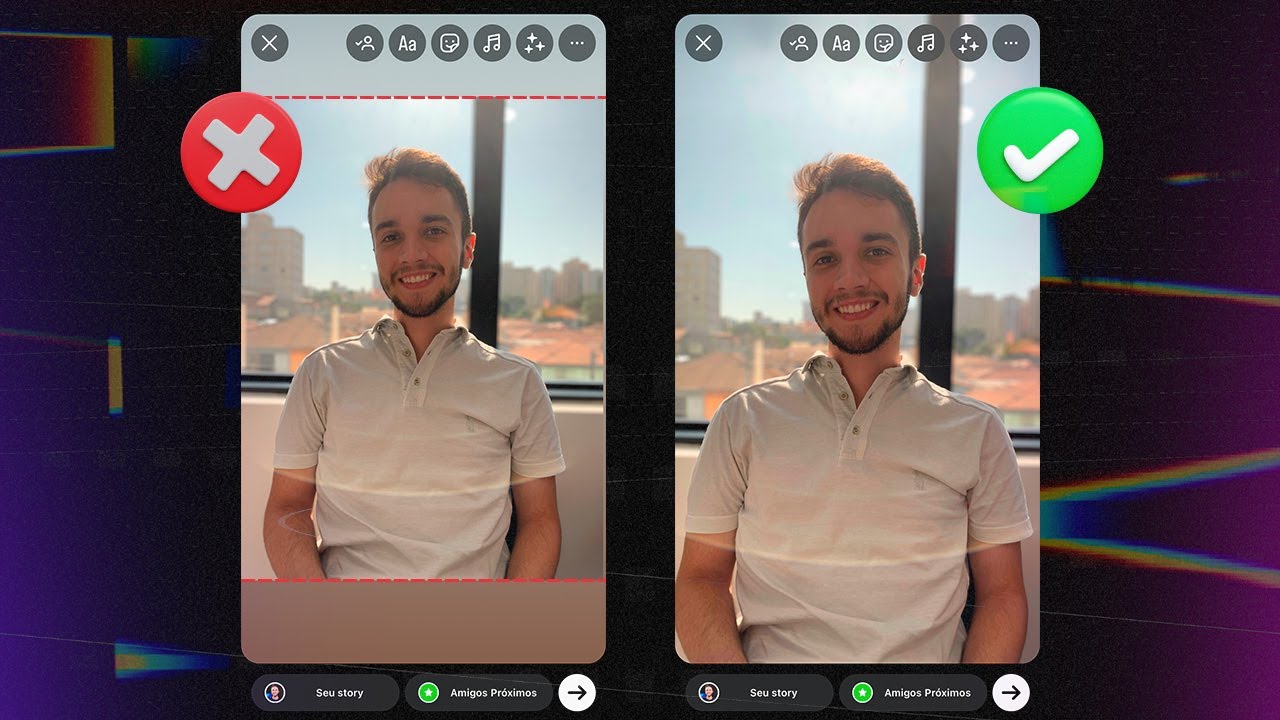 Como Deixar Story no Tamanho Certo: Expandir Foto no Instagram com IA📲 ...