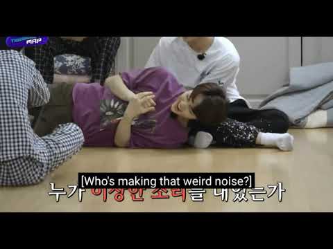 [TREASURE] Jeongwoo tickling Doyoung 😆