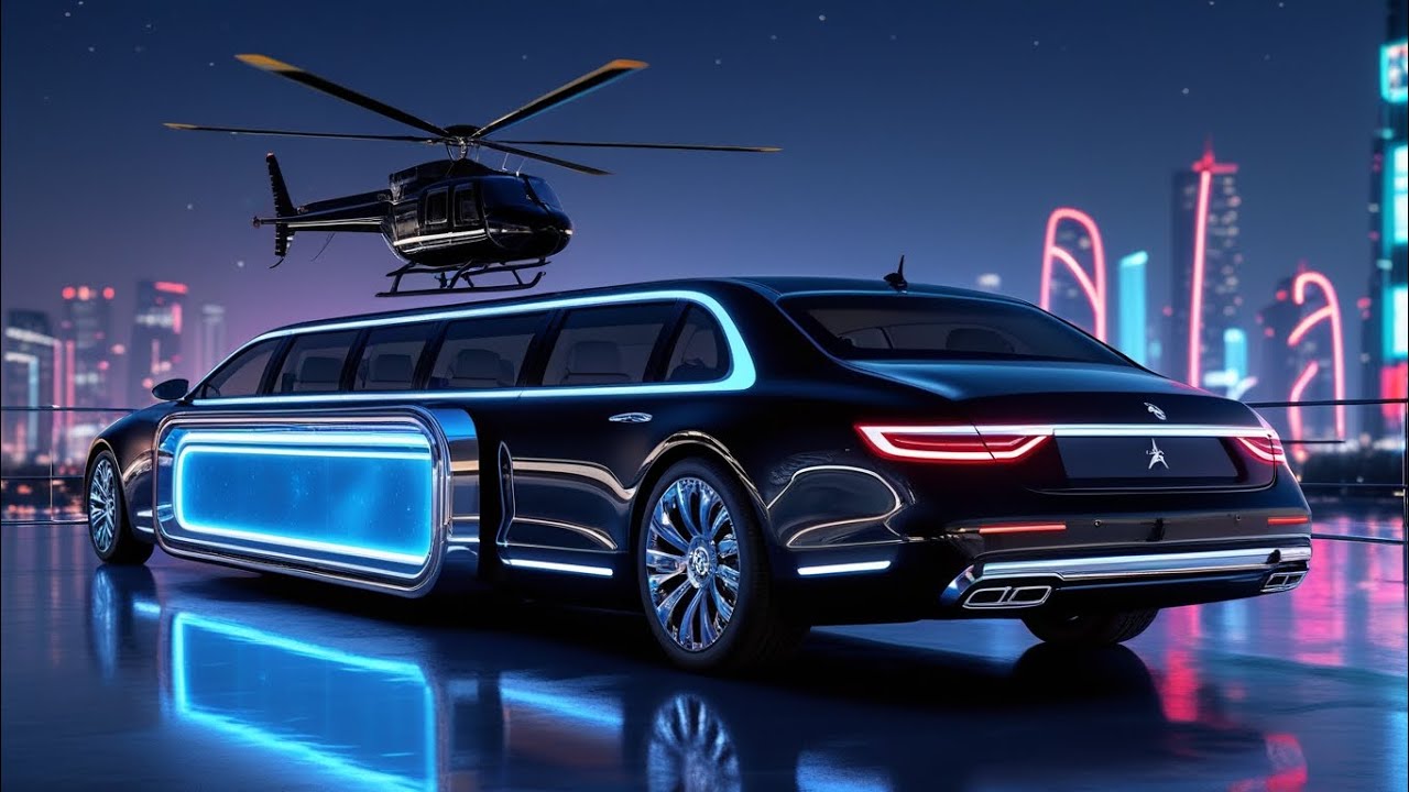 World’s LONGEST LIMOUSINE! 🚗💨 Includes a Jacuzzi & Helipad?! 🤯🔥" - YouTube