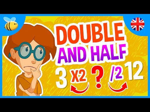 Double and Half of a Number | Kids Videos