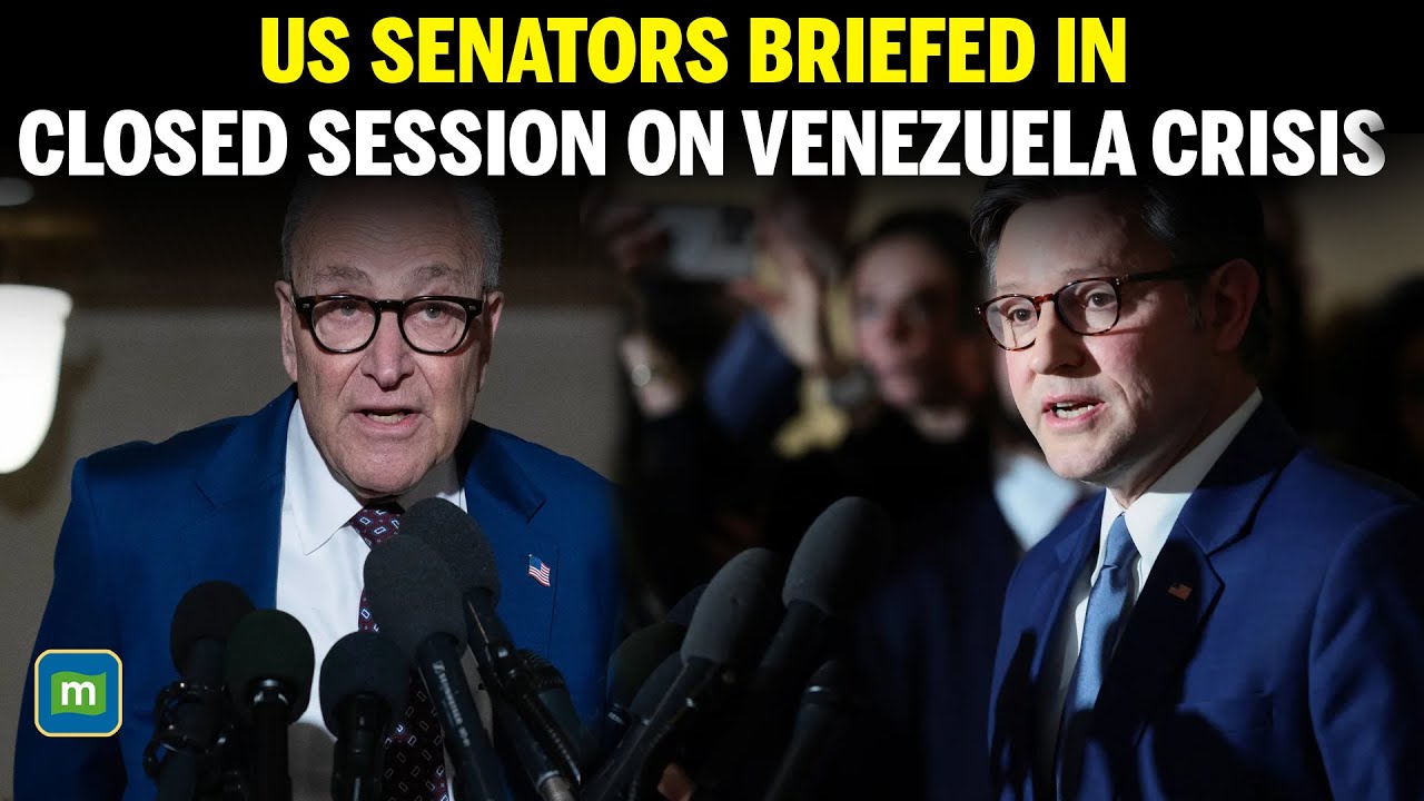 LIVE: US Senate Briefed Behind Closed Doors on Venezuela Situation ...