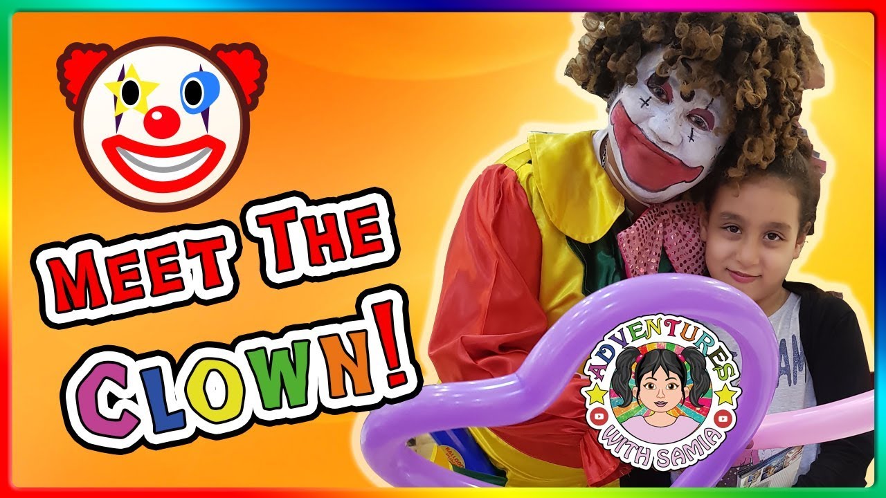 Funny Clown Show For Kids | Kids Having Fun | Balloons For Kids and ...