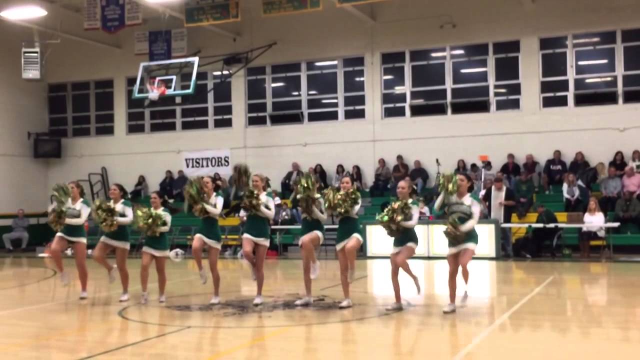 SJHS Knights Cheer CIF Halftime - YouTube
