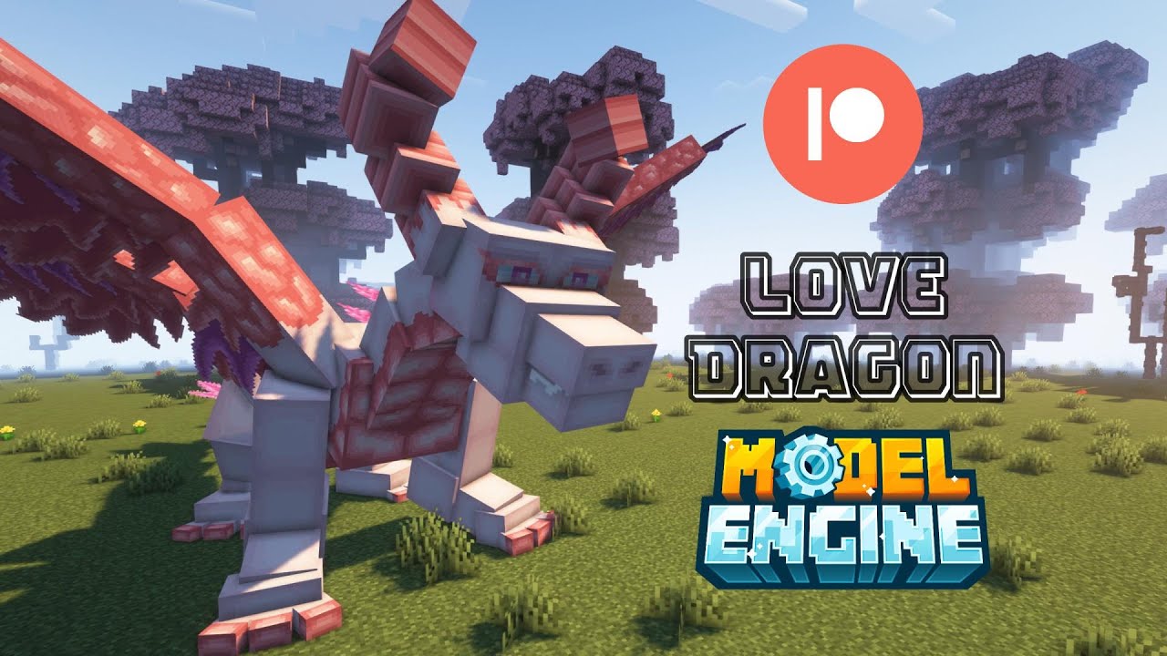 Dragon Love Minecraft _ Modelengine - YouTube