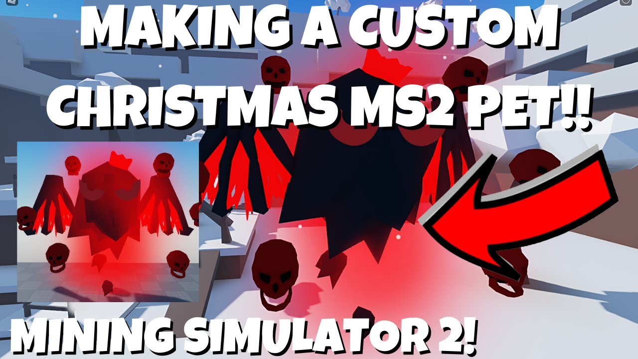 (3) MAKING A CUSTOM CHRISTMAS MS2 PET!! DEMONIC SUPER WISP!! | Mining ...