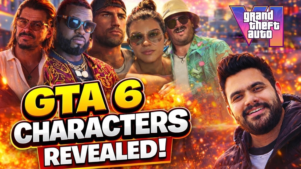 GTA 6 Every Character Revealed || Meet the Duo Jason and Lucia ...