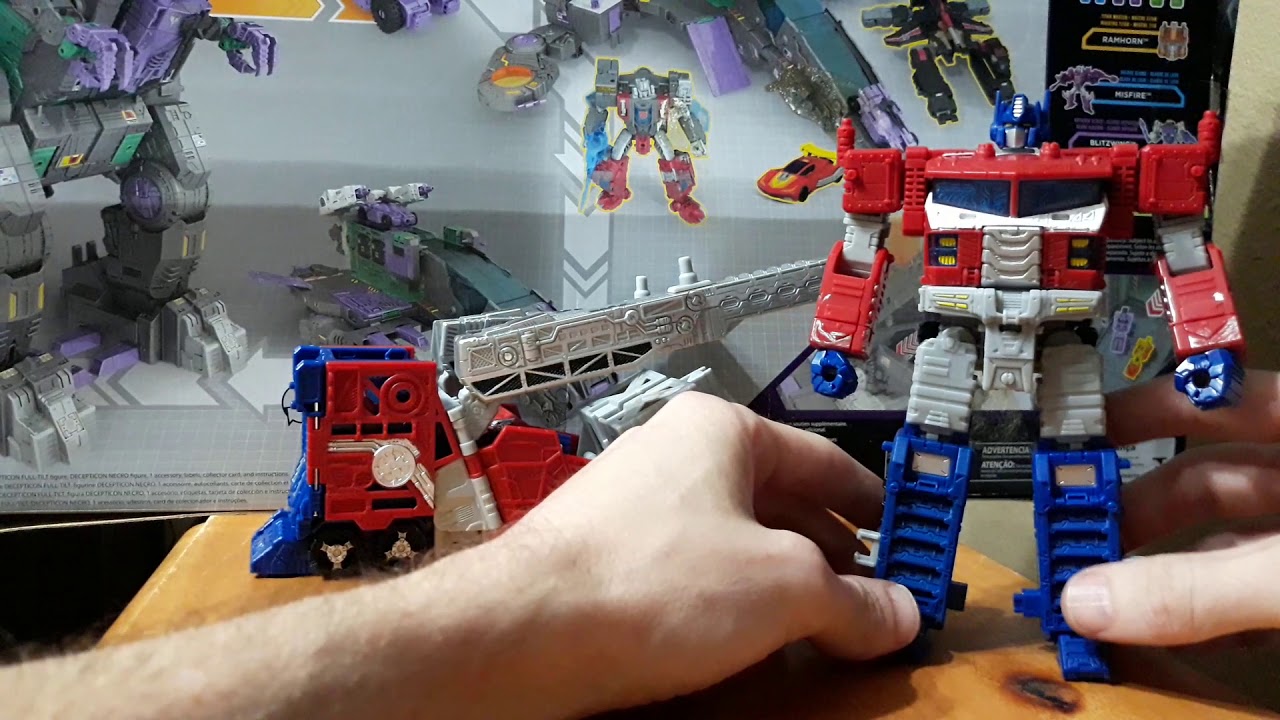 Siege galaxy upgrade Optimus Prime - YouTube