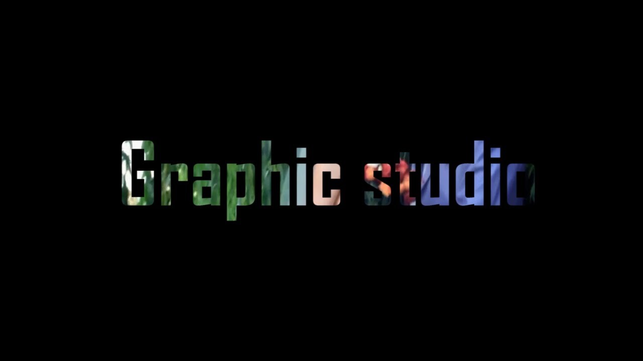 video in text movie title intro - premiere tutorial - YouTube