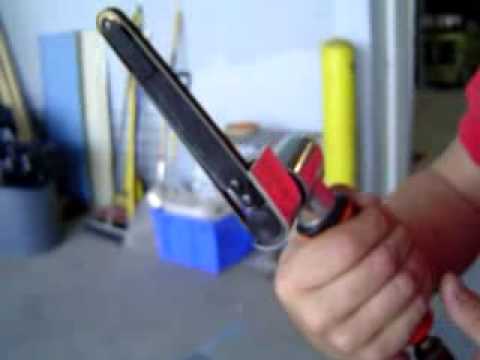 Dotco Air Belt Sander 042710.flv - YouTube