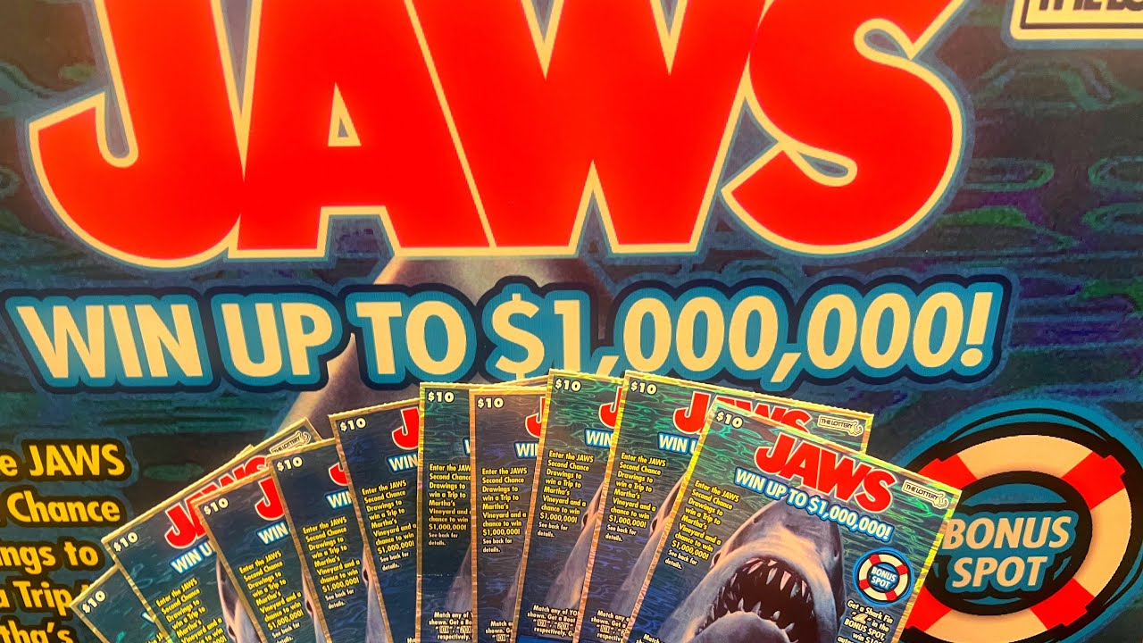 Mass Lottery 5 Pairs of JAWS Scratch Tickets - YouTube