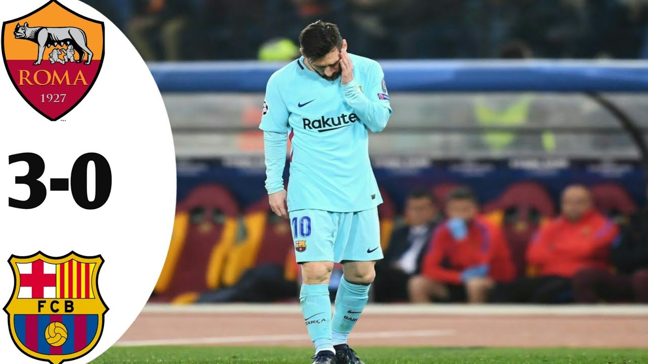 Roma vs Barcelona 3-0 All Goals & Highlights 10/04/2018 HD - YouTube